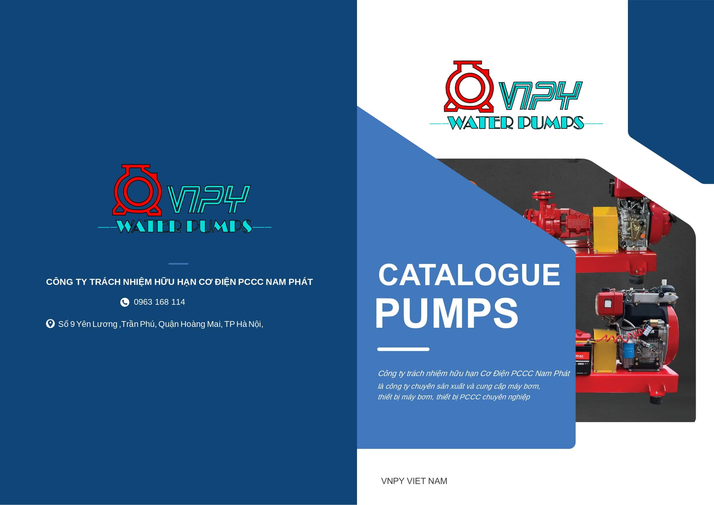 Catalogue máy bơm nước VNPY
